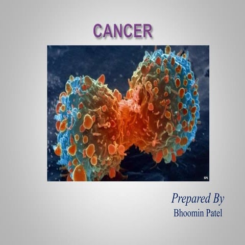 CANCER | PPT