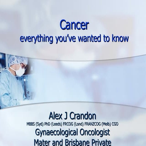 Cancer General | PPT | Cancer | Diseases and Conditions
