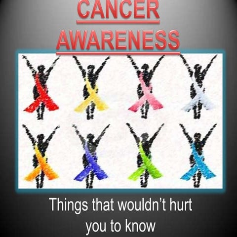 Cancer Awareness powerpoint | PPTX