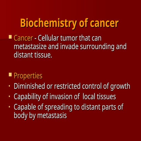 bochemistry ofand cancer biochemistry.ppt