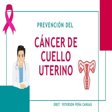 cancer cervicouterino para las presentaciones | PPTX