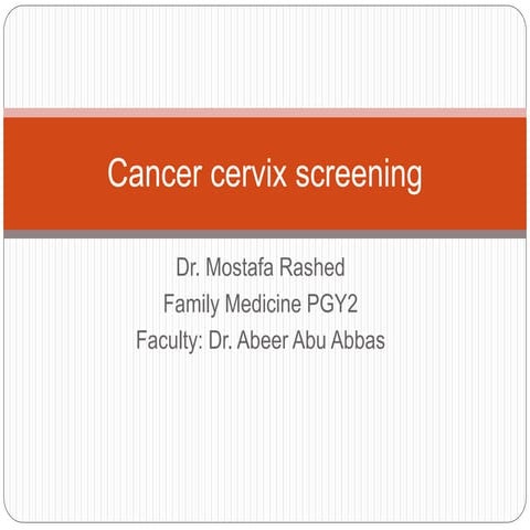 Anatomy of cervix | PPTX