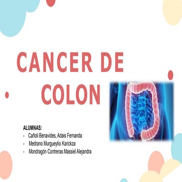 CANCER DE COLON.pdf diapositivas medicina | PDF