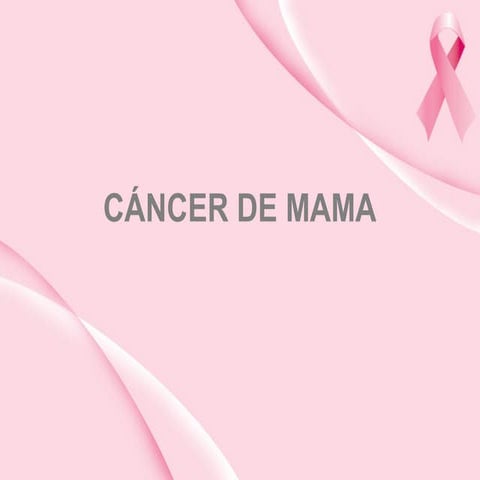 Cancer de mama | PPT