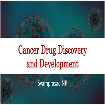 Cancer drug Discovery and Development.pptx