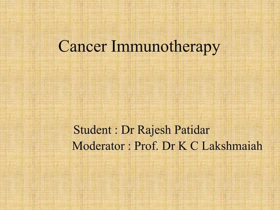 IMMUNOMODULATORS :- Mode and mechanism of their action | PPTX