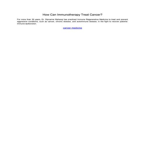 cancer medicine | PDF
