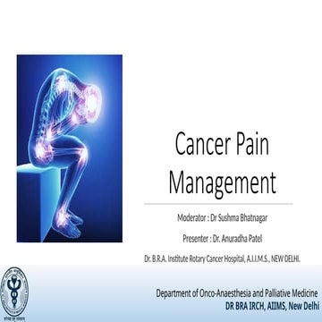 Cancer pain.pptx- history , examination, diagnosis | PPTX