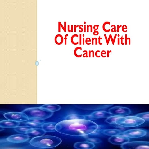 Oncology | PPTX