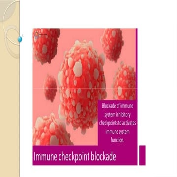 CANCER THERAPY WITH IMMUNE CHECKPOINT INHIBITORS.pptx
