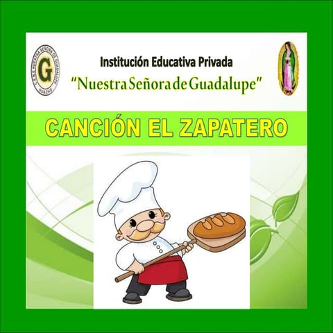 Cancion panadero | PPTX