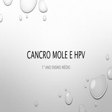 Cancro mole e hpv | PPTX