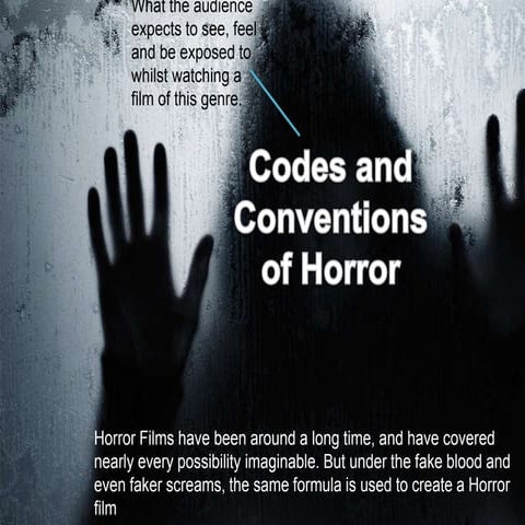 Conventions of Horror | PPT