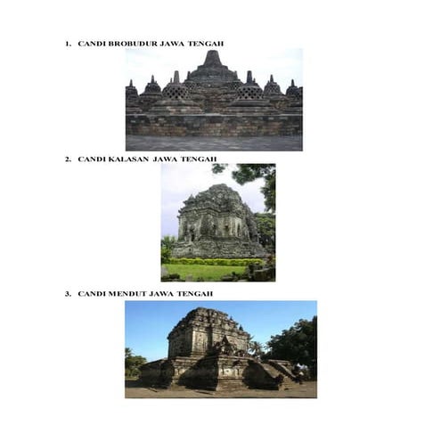 Candi candi di jawa | DOCX