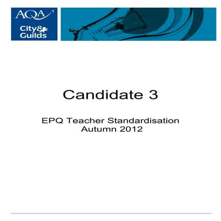 Epq presentation template | PPTX