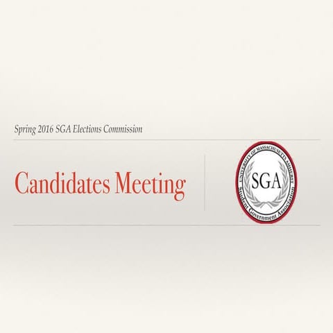 Candidates meeting | PDF