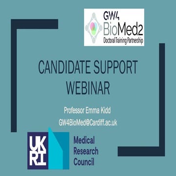 Candidate Support Webinar September 2024 | PPTX
