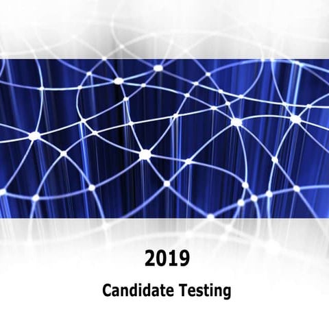 Candidate Testing | PPTX
