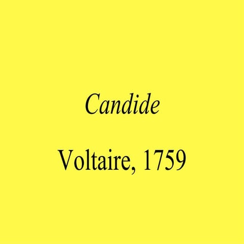 Candide | PPT