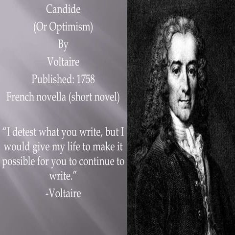 Candide powerpoint | PPTX | Religion & Spirituality
