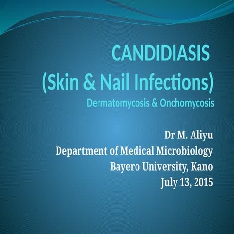 Candidiasis | PPTX
