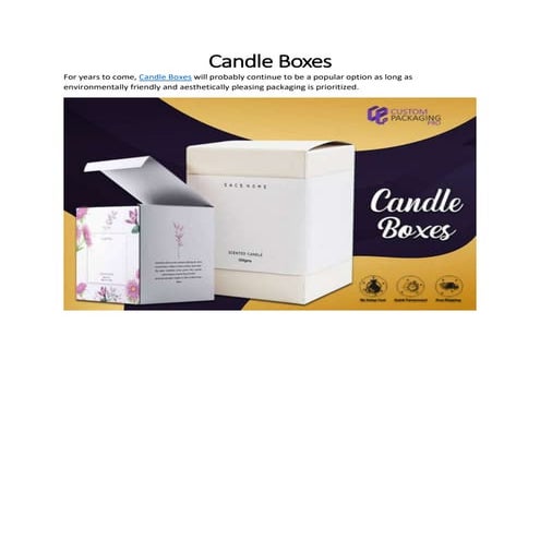 Candle Boxes | DOCX