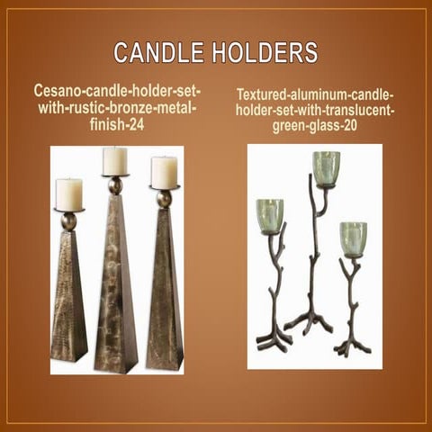 Candle holder | PPTX
