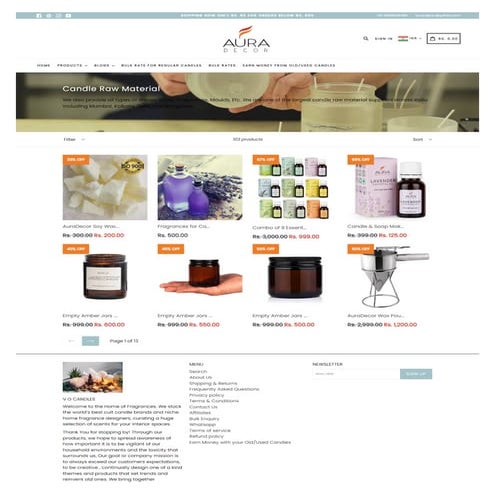 Candle Raw Material in India - Aura Decor.pdf