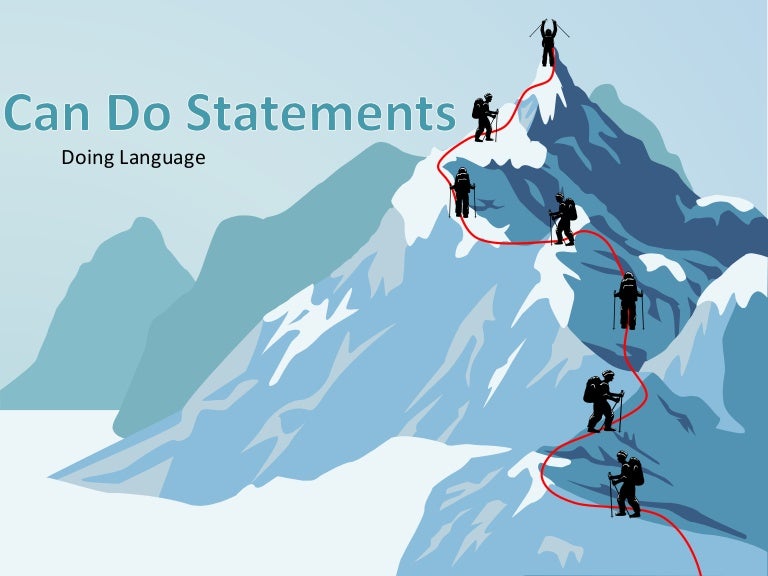 Can do statements v1 0