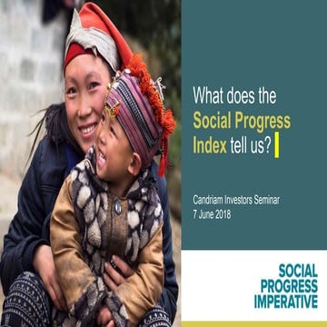 What does the Social Progress Index tell us? | PPTX | Business ...
