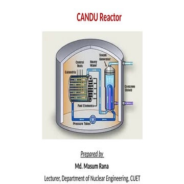 CANDU(Canada Deuterium Uranium) Reactor.pptx
