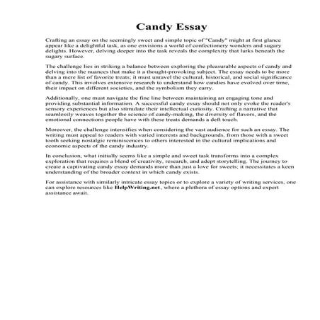 Candy Essay.pdf
