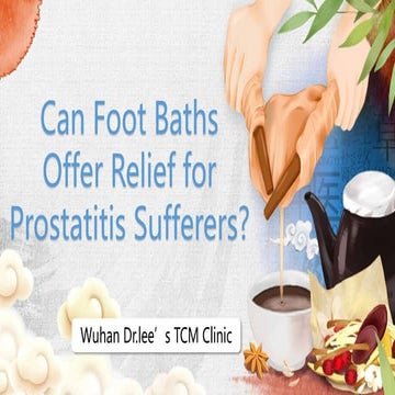 Can Foot Baths Offer Relief for Prostatitis Sufferers.pptx
