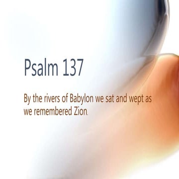 Psalm 137 | PPTX