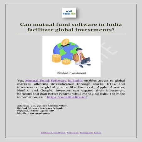 Can mutual fund software in India facilitate global investments.pdf