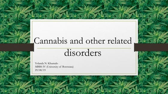 Cannabis | PPT