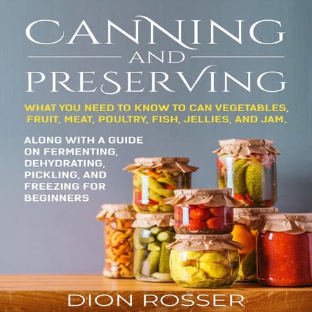 Canning and preserving what you need to know to can vegetable... | PDF