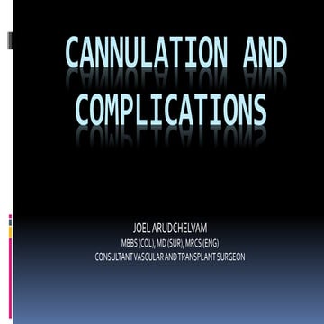 cannulation techniques during cpb | PPT