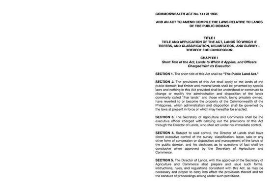 Public Spaces - PH Legal Bases and provisions in the New Urban Agenda | PDF