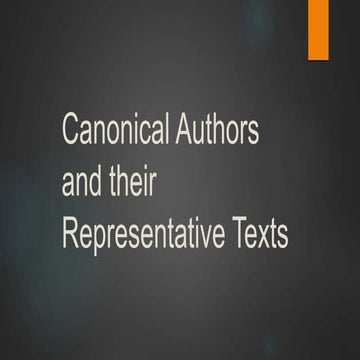 Canonical Authors.pptx
