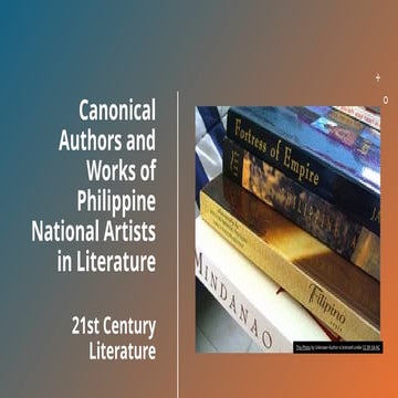 Canonical Authors and Works of Philippine National Artists.pptx