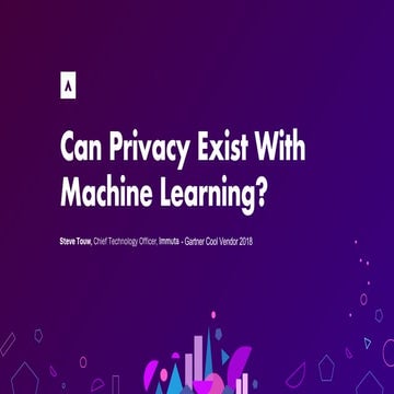 Can Privacy Exist With Machine Learning? | PPT