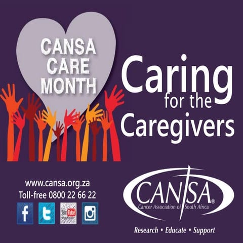 CANSA support - Caring for Cancer Patients' Caregivers | PPTX