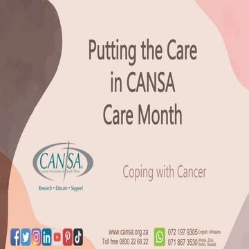 CANSA World No Tobacco Day campaign 2025 Vaping is not a safe form of ...