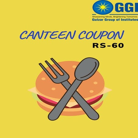 Canteen coupon | PDF