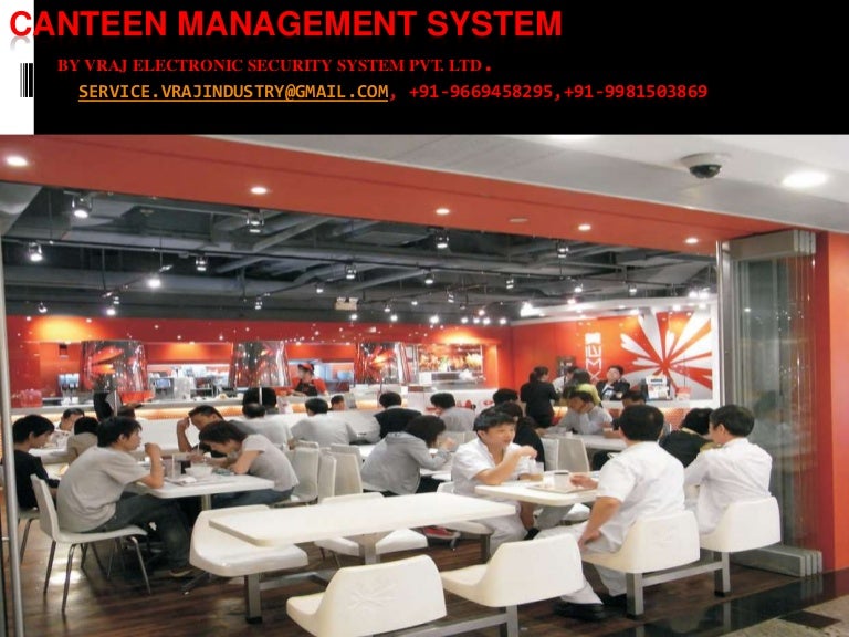 Canteen management system