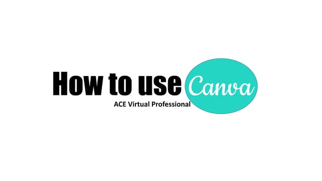 The Complete Beginners Guide to Using Canva | PDF