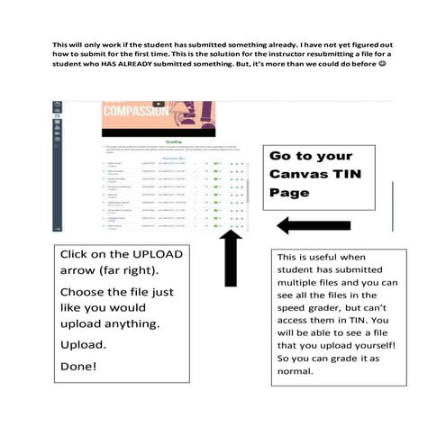 Canvas Instructor Upload | DOCX