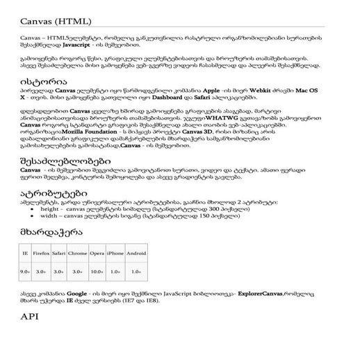 Canvas – html5 | PDF