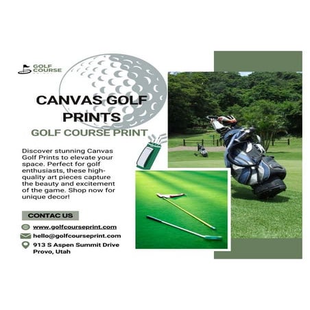 Canvas Golf Prints . | PDF